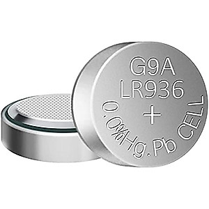 SKOANBE SR936SW 394 AG9 1.5V Button Coin Cell Watch Battery (10-Pack)