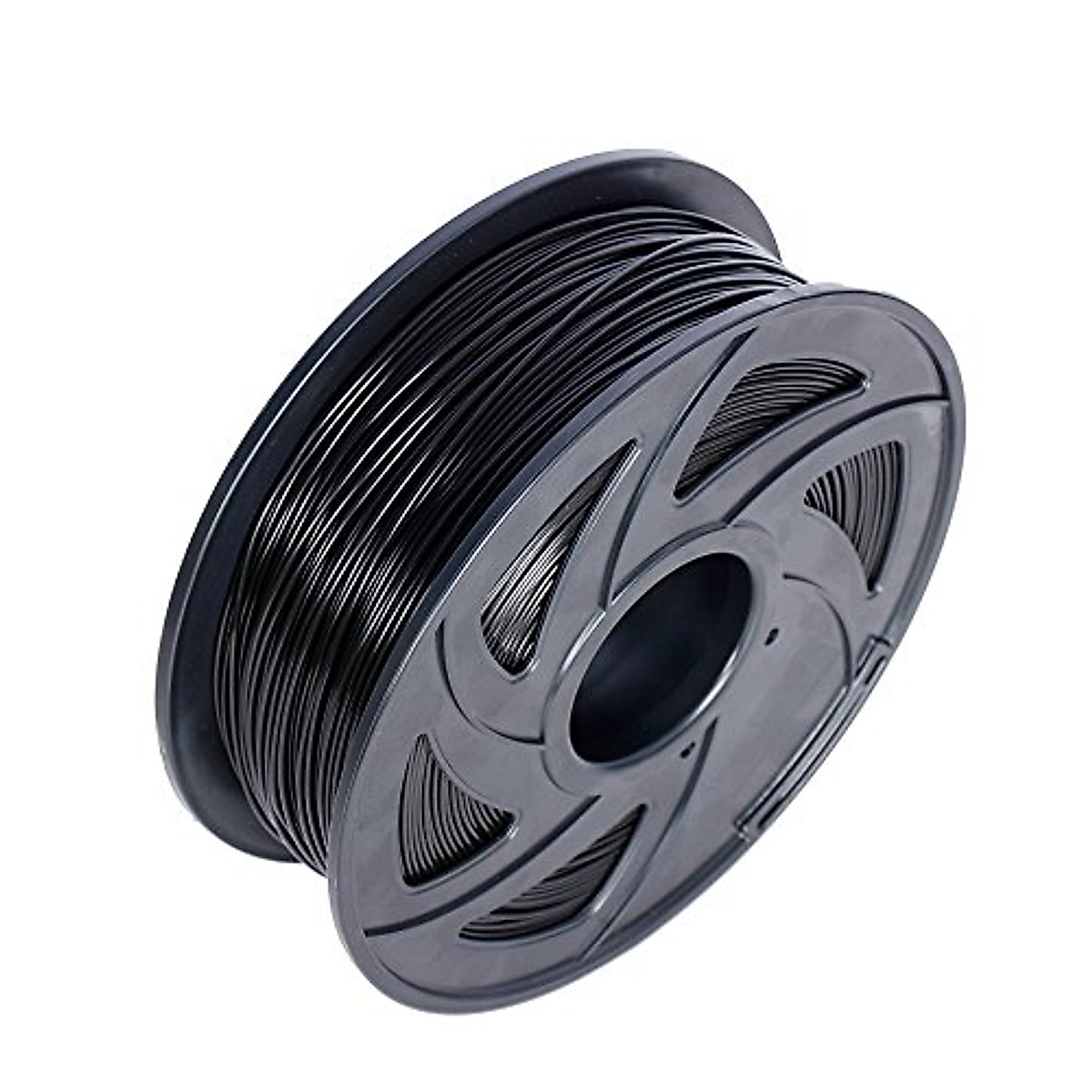 LEE FUNG ABS 3D Printer Filament 1.75mm,1kg (2.2lbs) Spool, Dimensional Accuracy +/- 0.05 mm Black