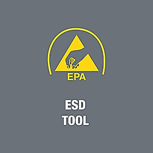 Wera 05030100001 Kraftform ESD 1578 A Slotted Precision Micro Screwdriver, 1.2mm Head, 40mm Blade Length