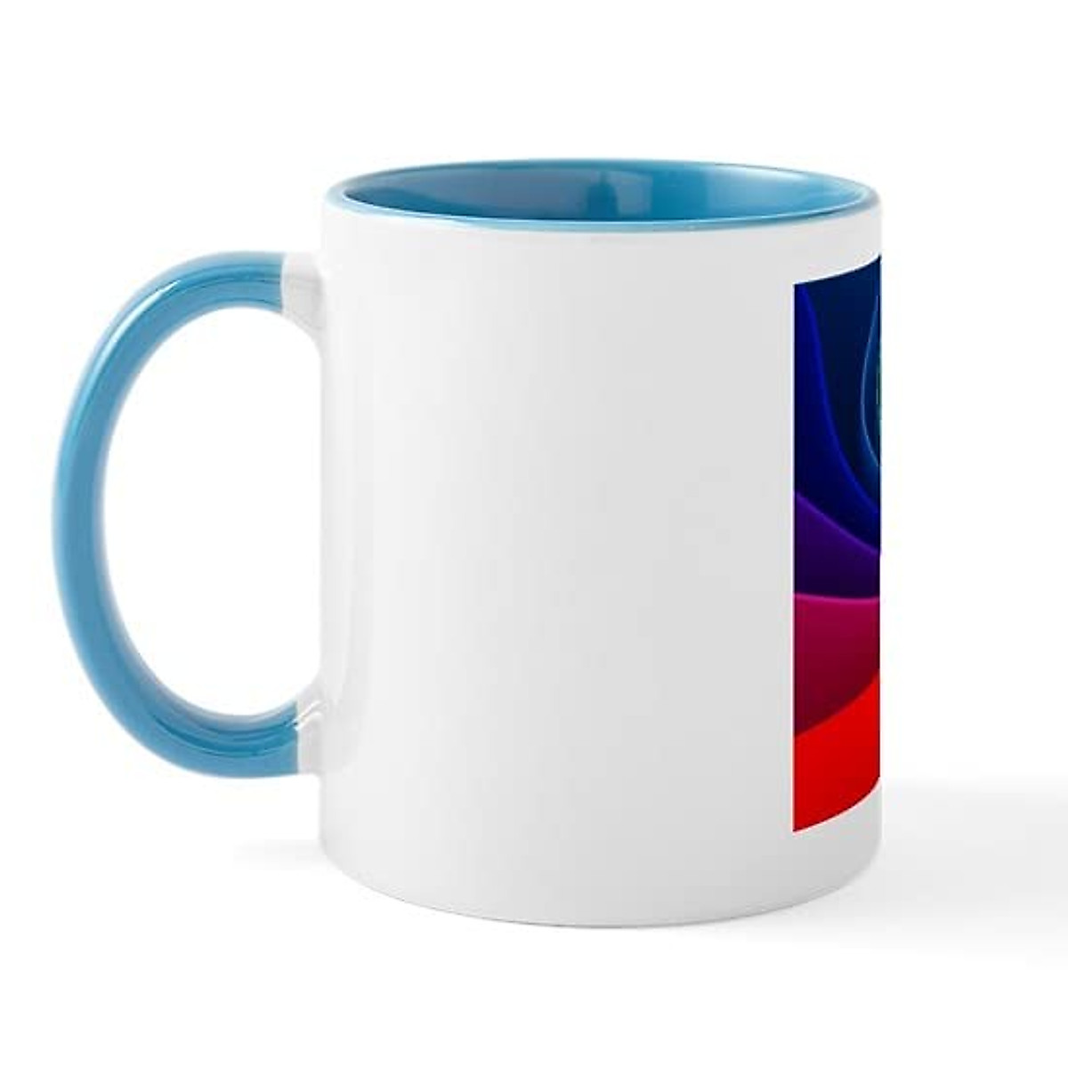 CafePress Rainbow Mug Ceramic Coffee Mug, Tea Cup 11 oz