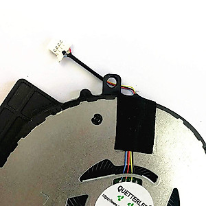 QUETTERLEE Replacement New CPU Cooling Fan for HP Envy 15-CP 15-CN 15M-CP 15-cp0053cl 15-cp0076nr 15-cp0078nr 15-cn0001la 15M-CN 15M-CN0011DX TPN-W134 TPN-W135 Series L23569-001 L20107-001 FKG1 Fan