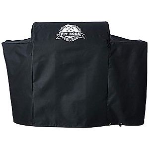 PIT BOSS 73440 Deluxe Wood Pellet Grills, Black