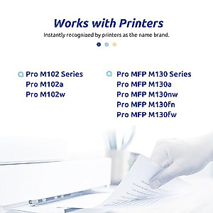 INK E-SALE Compatible Toner Cartridge Replacement for HP 17A CF217A Toner Cartridges for use with HP Pro MFP M130fw M130nw M130fn M130a HP Pro M102w M102a M130 M102 Printer 2-Pack