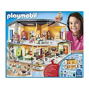 PLAYMOBIL Modern House Building Set