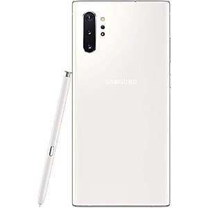 Samsung Galaxy Note 10+ Plus 5G Enabled Verizon + GSM Unlocked 256GB Aura White (Renewed)