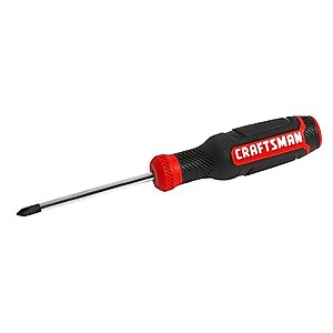 CRAFTSMAN Phillips Screwdriver, Bi-Material, PH #1 X 3 Inch (CMHT65052N)