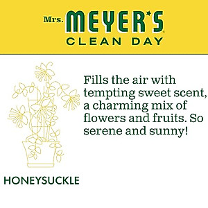 Mrs. Meyer's Liquid Laundry Detergent, Biodegradable Formula Infused with Essential Oils, Honeysuckle, 64 oz (64 Loads)
