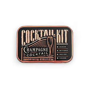 Cocktail Kits 2 Go - Mint Julep Cocktail Set for Craft Cocktail Lovers - Mixology Bartender and Travel Kit Includes Cocktail Muddler & Recipe - Drink Mixers for Cocktails - Gift Box for All Occasions