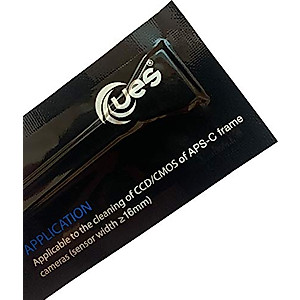 UES DSLR or SLR Digital Camera APS-C Sensor Cleaning Swabs (40 Individually Vacuum Packed Swabs in a Bubble Mailer)