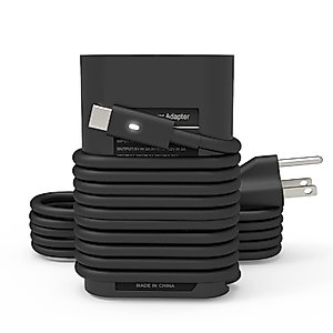 45W USB C Laptop Charger for Dell XPS 13 9360 9365 9370 9380 9333 9310 9350 XPS 12 9250 Latitude 7275 7370 5175 5285 7390 5290 2in1,HA45NM180 LA45NM150 0HDCY5 Type C AC Adapter Power Supply Cord