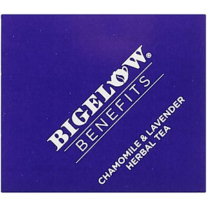 Bigelow Tea Benefits Sleep Chamomile & Lavender Herbal Tea, 18 ct