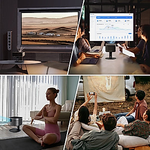 ULANZI LT05 Desktop Projector Stand, Aluminum Mount for Desk with 1/4" Screw, Adjustable Tilt Stand for Anker Nebula, XGIMI, JMGO and More