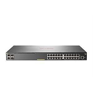 HP JL255A E Aruba 2930F 24G PoE+ 4SFP+ Switch