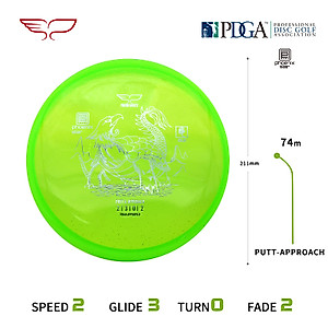 Yikun Disc Golf Disc Starter Set 3pcs Includes Golf Disc Driver Mid-Range Putter Disc Golf Set Beginner 165-176g Premium Disc Golf Set for Competition
