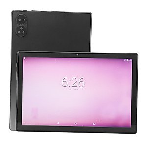EBTOOLS 10.1In Android Tablet, FHD Touch Screen, 8GB RAM 256GB ROM, MT6755 Octa Core, 2.4G/5G WiFi, BT 5.0, Dual SIM Dual Standby, with Cover Case, Wireless Keyboard (US Plug)