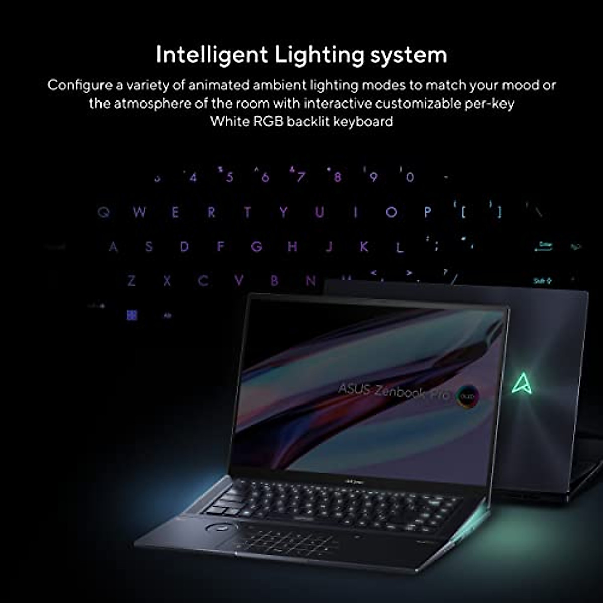 ASUS Zenbook Pro 16X OLED 16" 4K OLED 16:10 Touch Display, Dial, Intel i7-12700H CPU, GeForce RTX 3060 Graphics, 16GB RAM, 1TB SSD, Windows 11 Home, Tech Black, UX7602ZM-DB74T