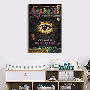 Arabella Arctic Monkeys Vintage Poster Canvas Art and Wall Art Print Modern amily Bedroom Posters 12x18inch No Frame