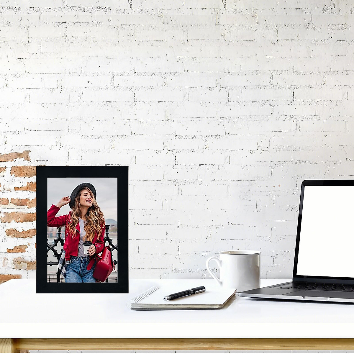 4x6 Picture Frame Set of 12, Photo Frame for 4x6 Pictures, Tabletop or Wall Mount Display Picture Frames for Prints, Photos, Paintings, Landscape and Kids Artwork (Black)