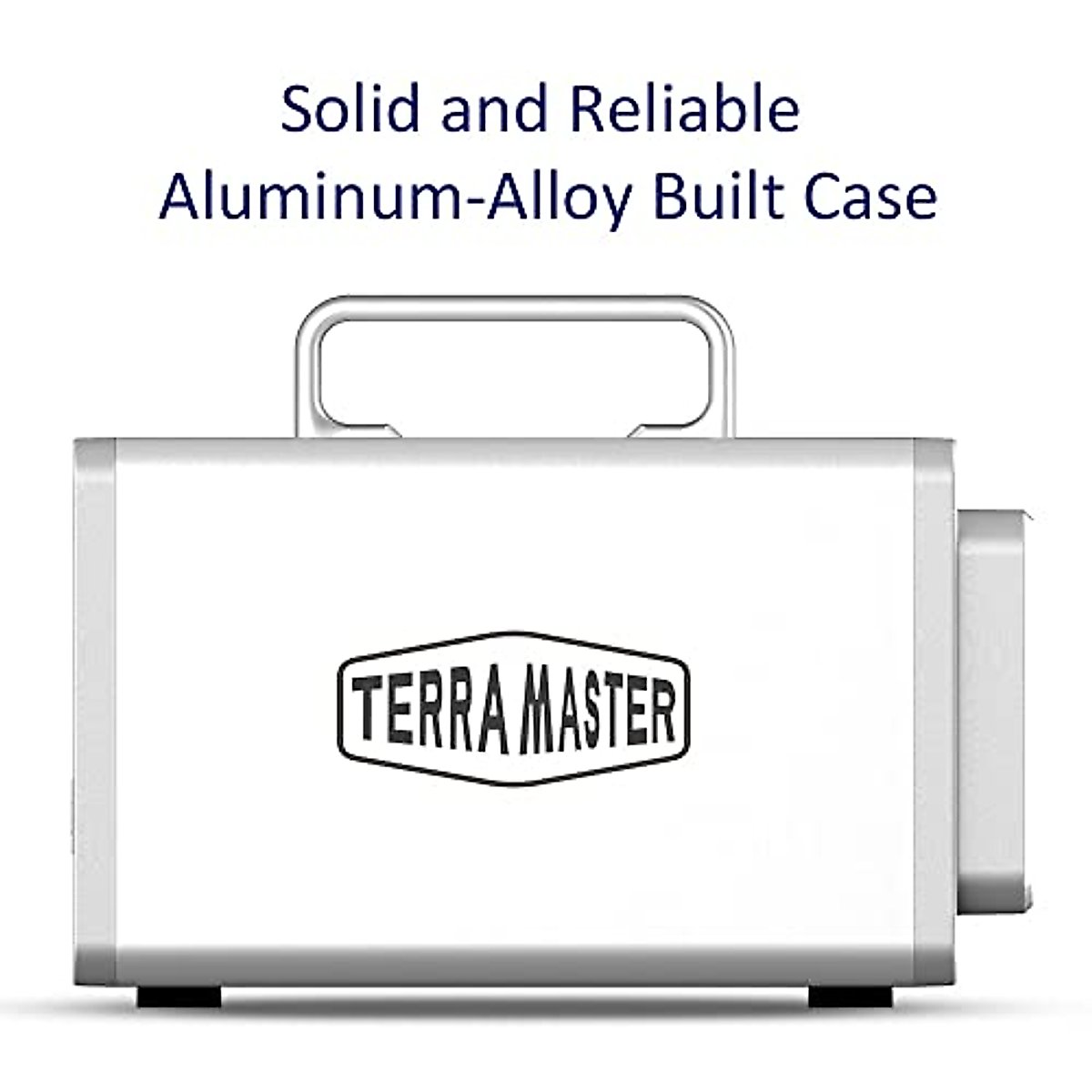 TERRAMASTER D5 Thunderbolt 3 Professional-Grade 5-Bay External Hard Drive Enclosure RAID 0/RAID1/RAID5/RAID10/JBOD Hard Disk RAID Storage (Diskless)