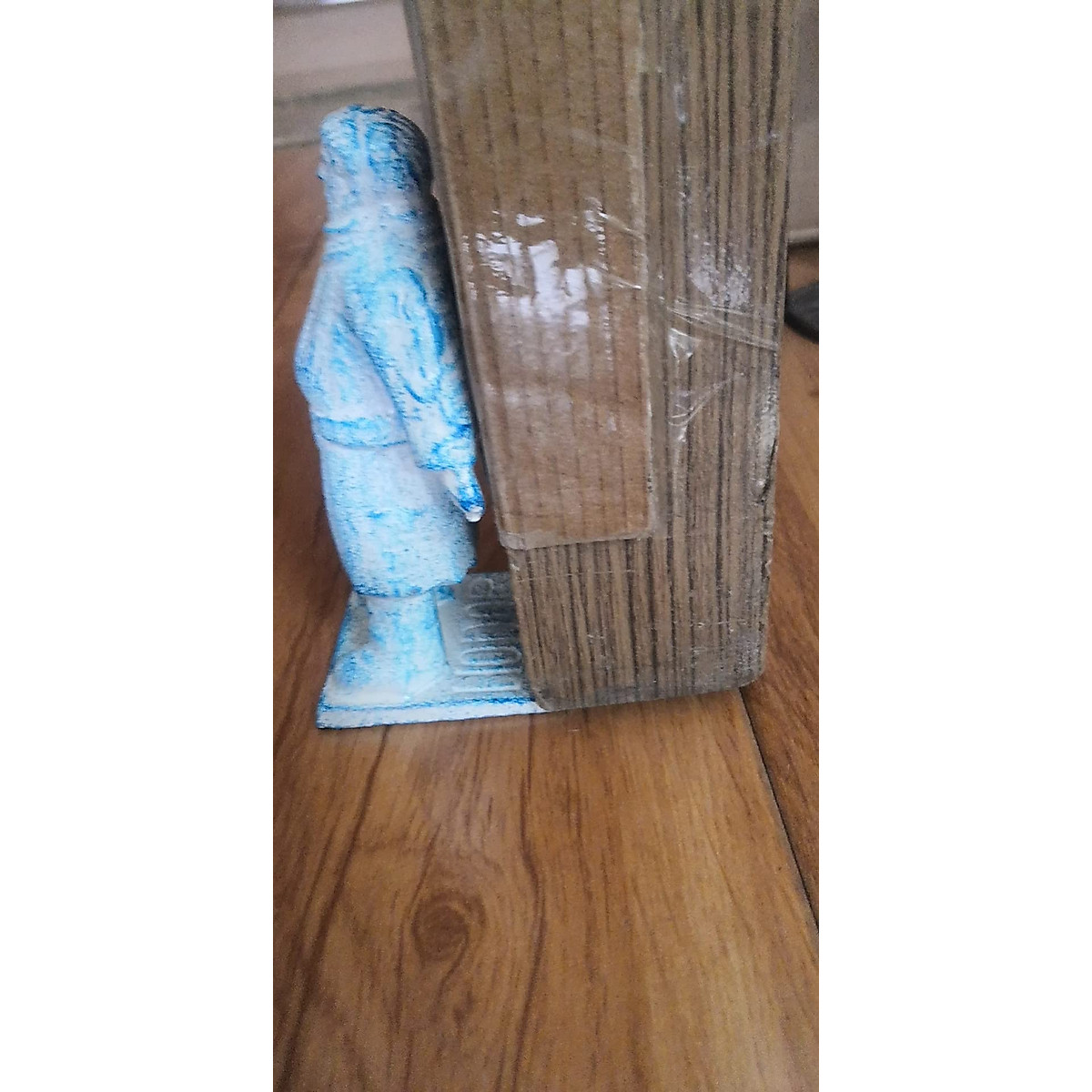 Hold The Doorstop Hodor Door Stop Cast Iron (White & Blue)