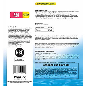 PoolRX+ spa Unit 400-1,000 gallons