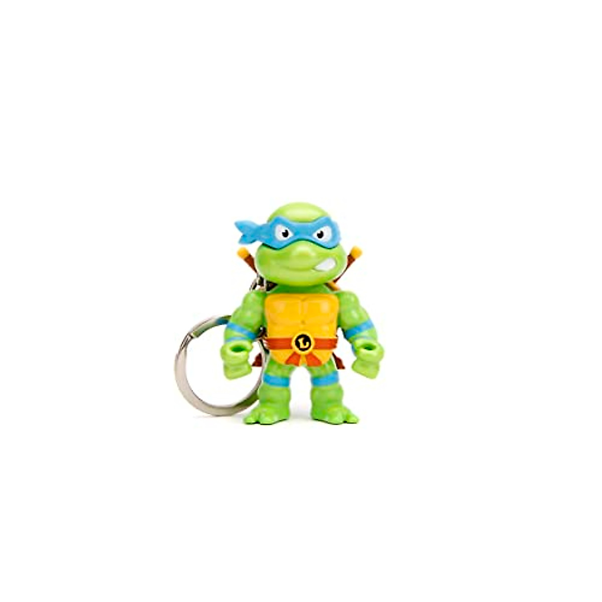 Teenage Mutant Ninja Turtles 2.5" 4-Pack Keychain Collectible Die-Cast Figure, Toys for Kids and Adults