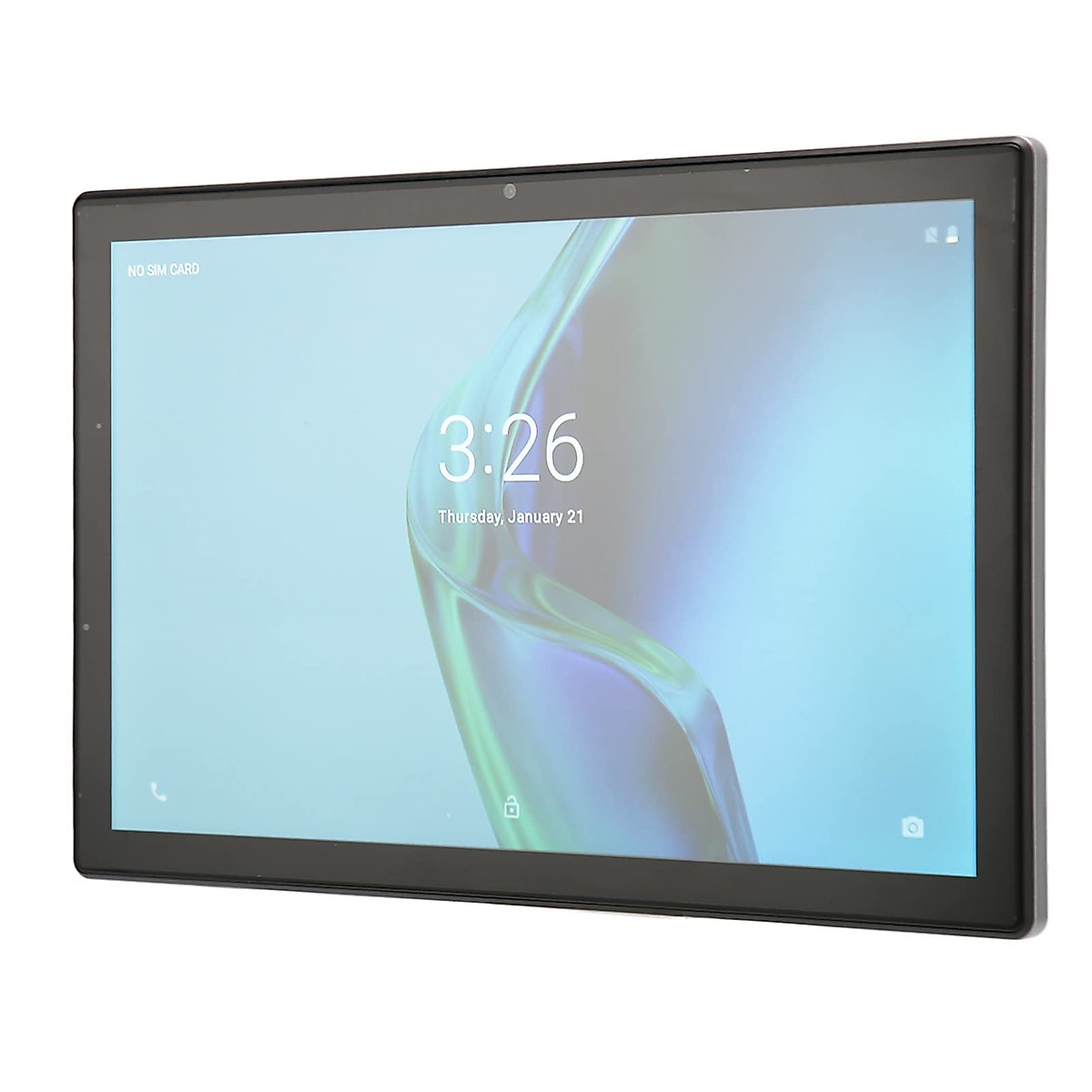 AMONIDA 10 Inch Tablet, 100-240V Tablet PC 5G WiFi Dual Band for Travel (Grey)