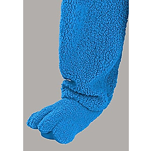 Sesame Street Adult Cookie Monster Halloween Costume Unisex | Sesame Street Blue Monster Outfit | Perfect for Halloween & Cosplay Large