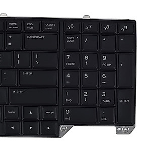 Replacement Keyboard for Dell Alienware 17 R4 & Alienware 17 R5 Laptop, Dell alienware 17 Laptop Keyboard with Backlit US Layout P/N: 0ND5TJ PK1326T1B01