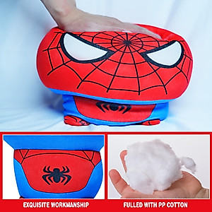 UMPRZBXX Mushroom Spider Plush Toy - Super Soft Filling Animal Pillow for Kids and Adults for Hero Fans -12 inch Red Spider Mushroom Plush