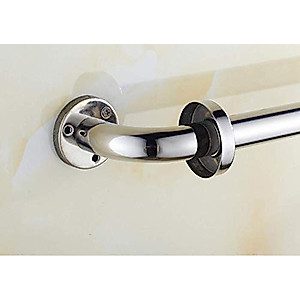 Shower Handicap Grab Bars for Bathroom Wall, 41 Inches Grab Bar, 304 Stainless Steel Elderly Disabled Pregnant Women, Safety Non-Slip Accessible Handrails, Bathtub,Toilet, Kitchen (Size : 45CM)