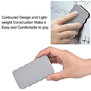 [3 Pack] Dry Erase Erasers, Browill Washable Smudge Free Magnetic Whiteboard Eraser Kits for Kids Students, Home Office School for Cleaning Dry Erase Markers on Glassboard Refrigerator