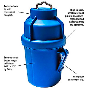 Century Drill & Tool 26529 Pro Grade Cobalt Drill Set, 29 Piece, Made in The USA, for Stainless Steel and Hard Metal