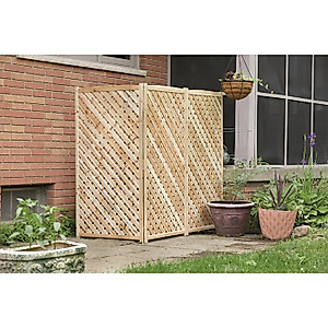 CASTLECREEK Air Conditioner Fence Screen -Tall, AC Covers for Outside to Hide Air Conditioner & for Outdoor Privacy