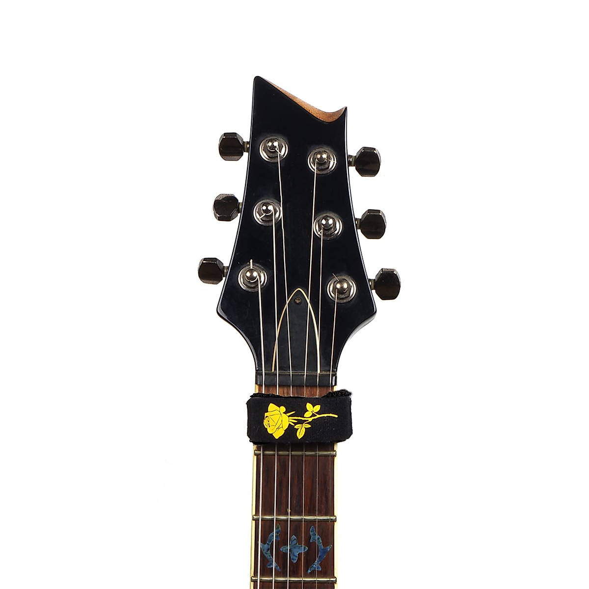 Guitar Bass String Muter Noise Reducer Dampener Universal Guitar Fretboard Muting Wraps Fit for 6-String Guitar, 4-string bass