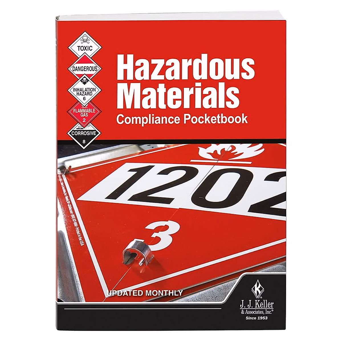 J. J. Keller & Associates, Inc. Hazardous Materials Compliance Pocketbook, Includes HM-215P, 2022 Edition, Softbound, 5inches W x 7inches H