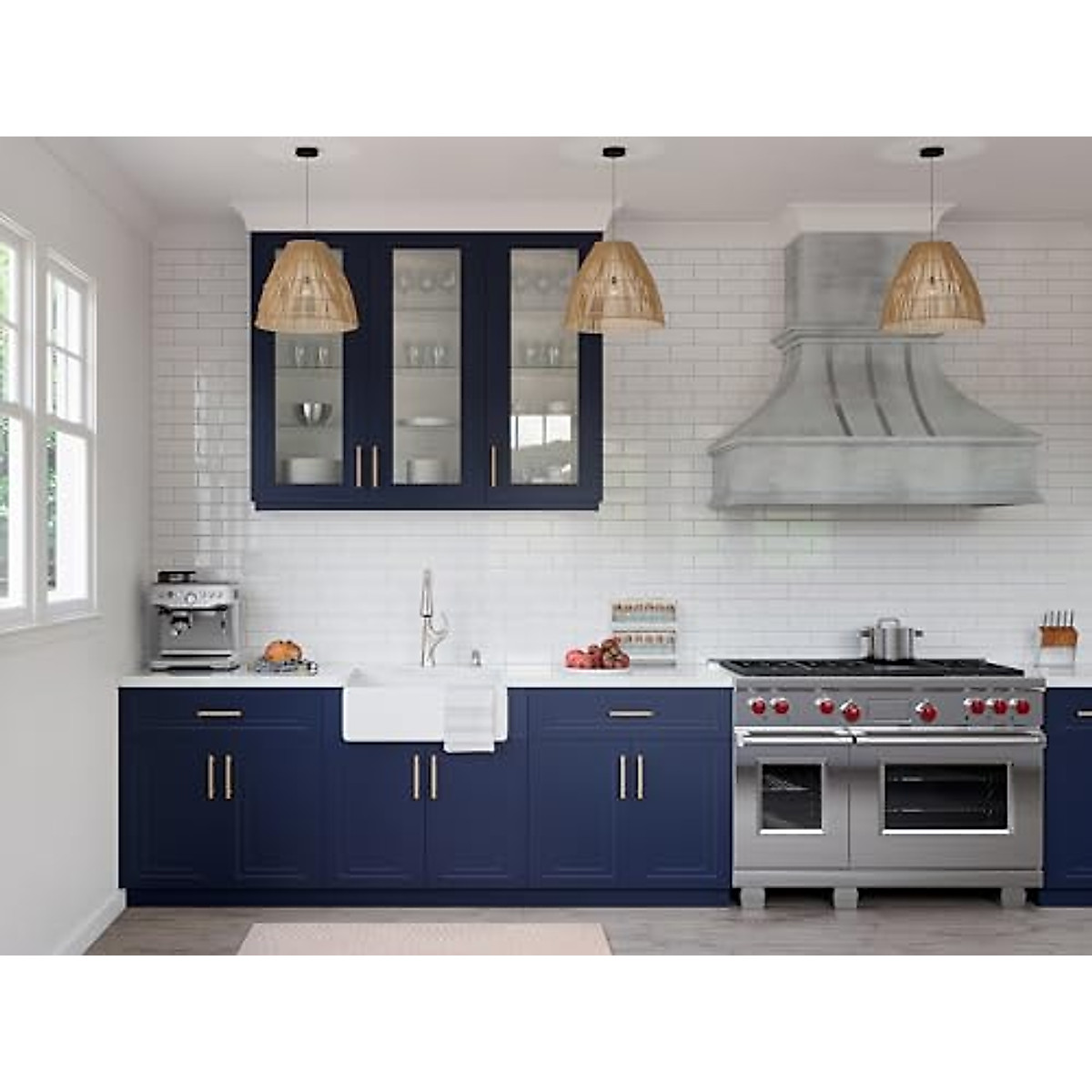 Pfister Miri 2.0 Kitchen Faucet with Pull Down Sprayer and Soap Dispenser, Single Handle, High Arc, Spot Defense Stainless Steel Finish, F5297MRRGS