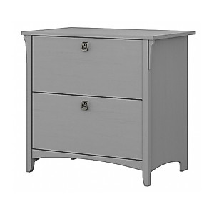 Bush Furniture Salinas Lateral File Cabinet in Cape Cod Gray