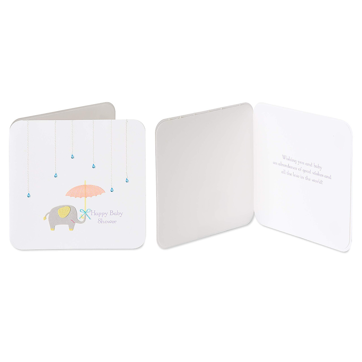 Papyrus Baby Shower Cards, Animals (2-Count)