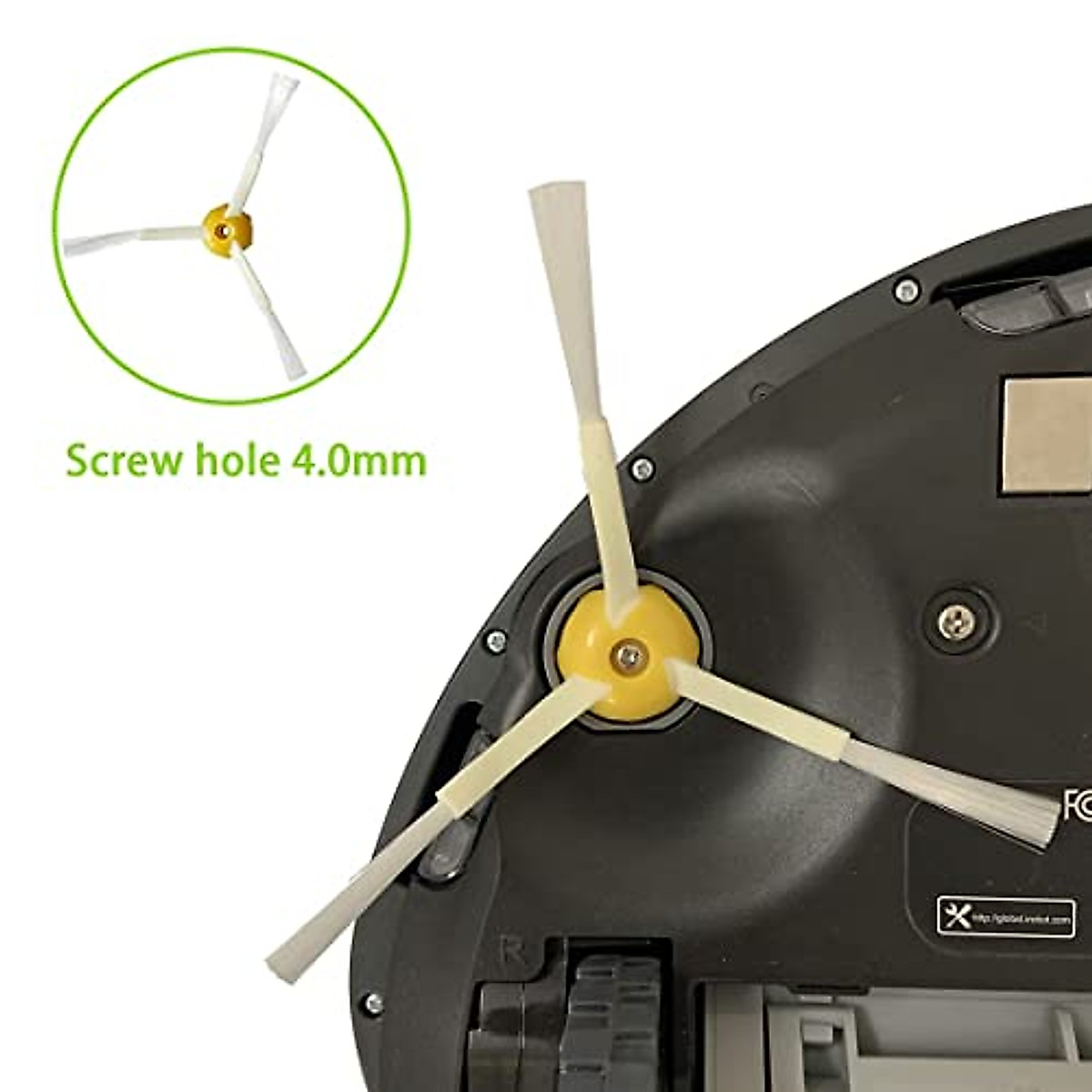 Replacement Parts Accessories for iRobot Roomba 800 900 Series 805 860 870 871 880 890 850 866 801 877 891 895 981 985 960 980 Vacuum Cleaner Replenishment Kit,1 Roller Brush,3 Side Brush,3 Filter