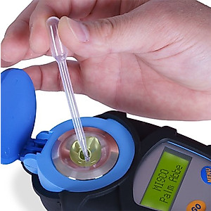 MISCO PA202 Palm Abbe Digital Handheld Refractometer, Brix Scale 0-85.0, Refractive Index, Sugar Content