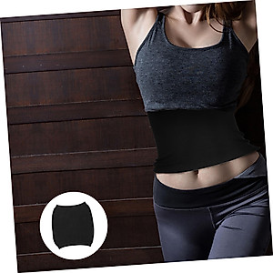 Healeved 3pcs waist support waist warmer waist strap comfy brace massaging heating pad Sweat Band Strap Lumbar Support Belt Stabilizer Lumbar Belt Lumbar Warmer massage waistline