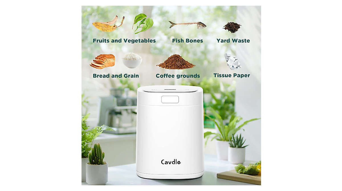 Smart Electric Compost Bin for Kitchen Waste Reduction