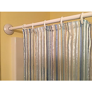 Safety Innovations Stay-Put Shower Curtain Rod Mount, 2 Pack