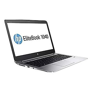 HP EliteBook Folio 1040 G3 - Intel Core i5-6300U - 8GB DDR4 Memory, 128GB SSD - 14-inch QHD Touchscreen - 802.11AC - Bluetooth - Webcam - USB-C - HDMI - Windows 10 Pro (Renewed)