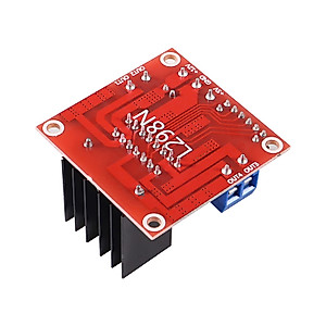 8PCS L298N Motor Drive Controller Board Dual H Bridge DC Robot Stepper Motor Compatible with Electric Projects, Smart Car Robot