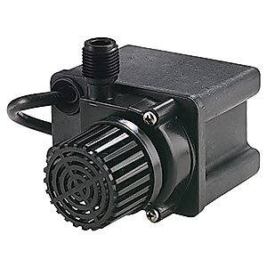 Little Giant PE-2.5F 115 Volt, 1/28 HP, 475 GPH Small Submersible Direct Drive Pump with 6-Ft. Cord, Black, 518600