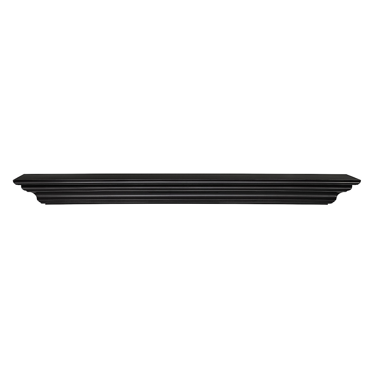 Pearl Mantels 618-48B Crestwood Wall Shelf, 48-Inch, Black