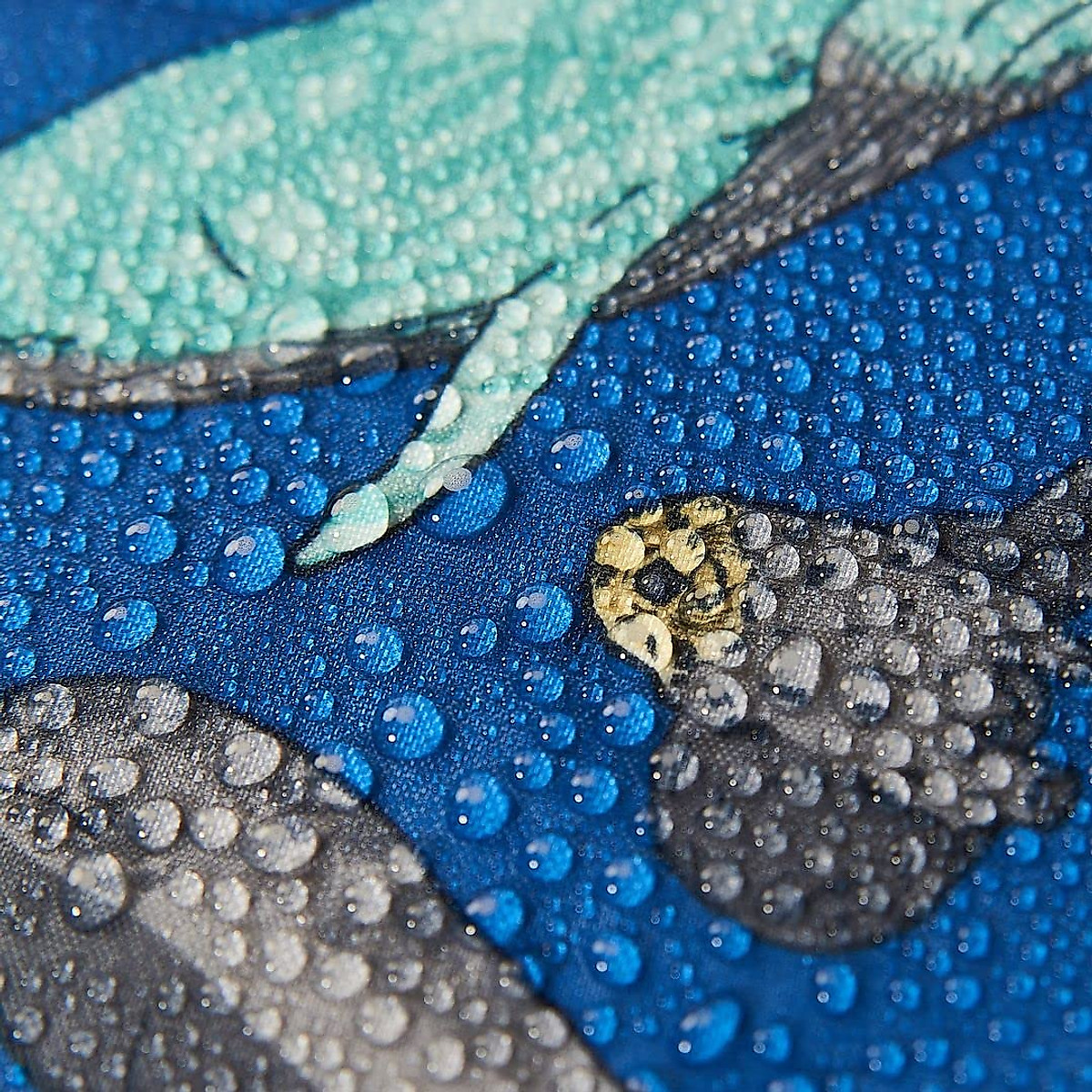 ECO CHIC Lightweight Foldable Backpack (Sea Creatures Blue)