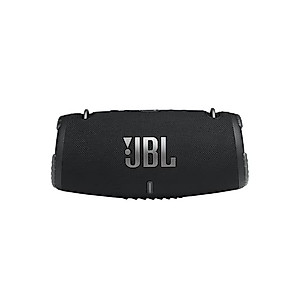 JBL Xtreme 3 Waterproof Bluetooth Speaker Bundle with gSport Carbon Fiber Case and Shoulder Strap (Black)